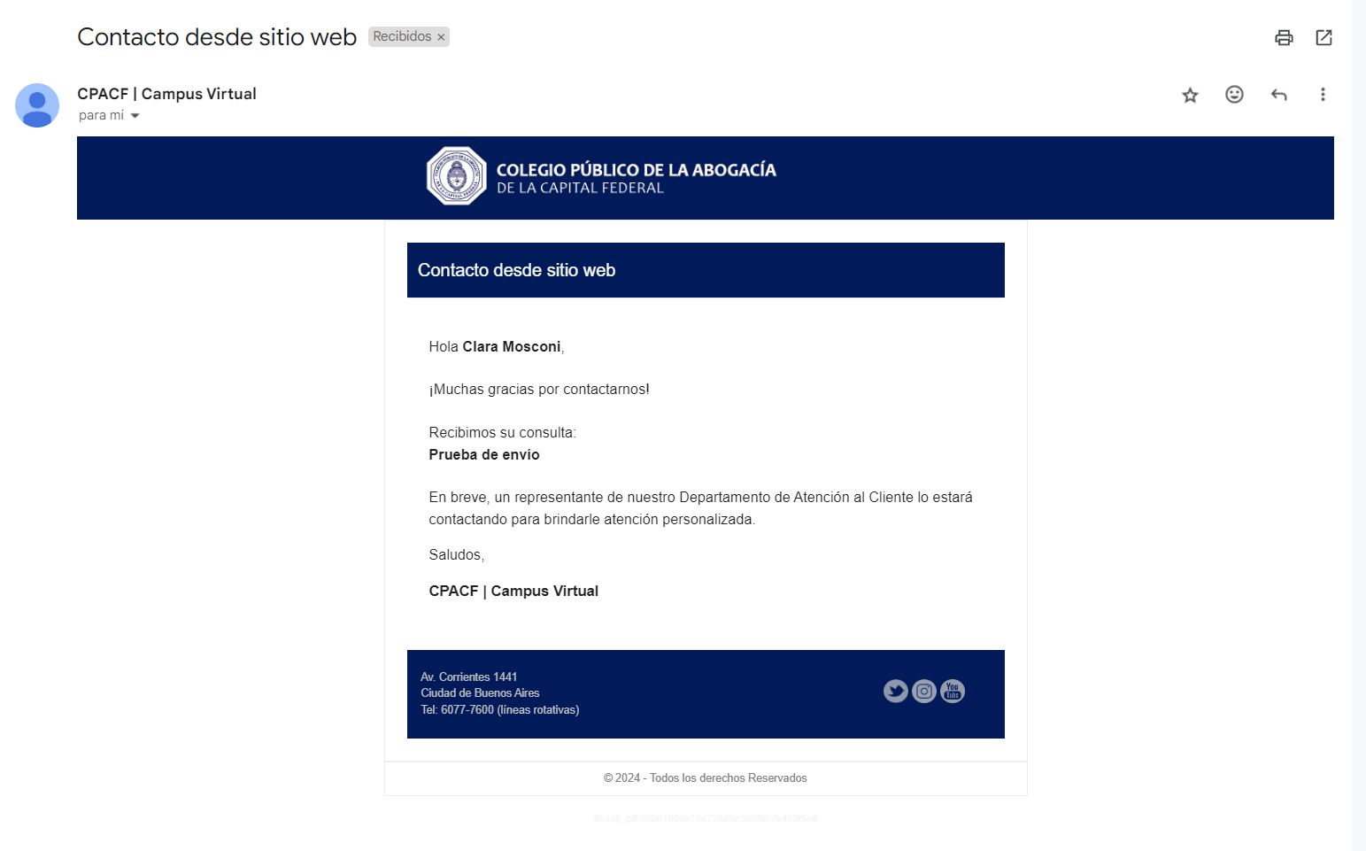 Colegio Público de la Abogacía de la Capital Federal